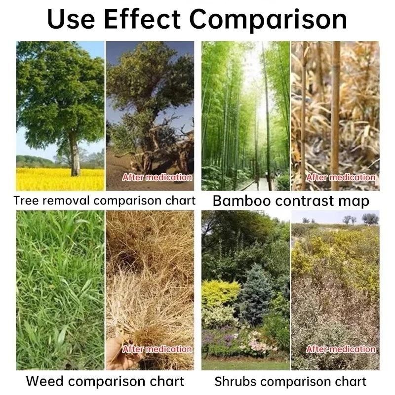 Powerful herbicide for tall trees reeds, and shrubs to kill weeds ...