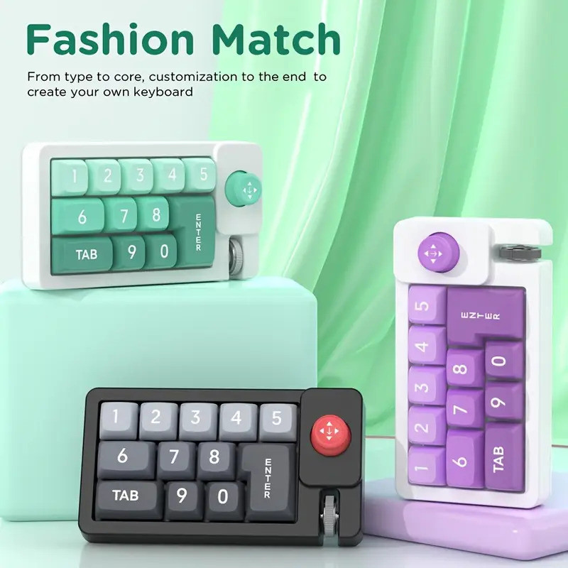 JOMAA K810 12 Key Macro Programmable Gaming Keyboard Wired Gaming ...
