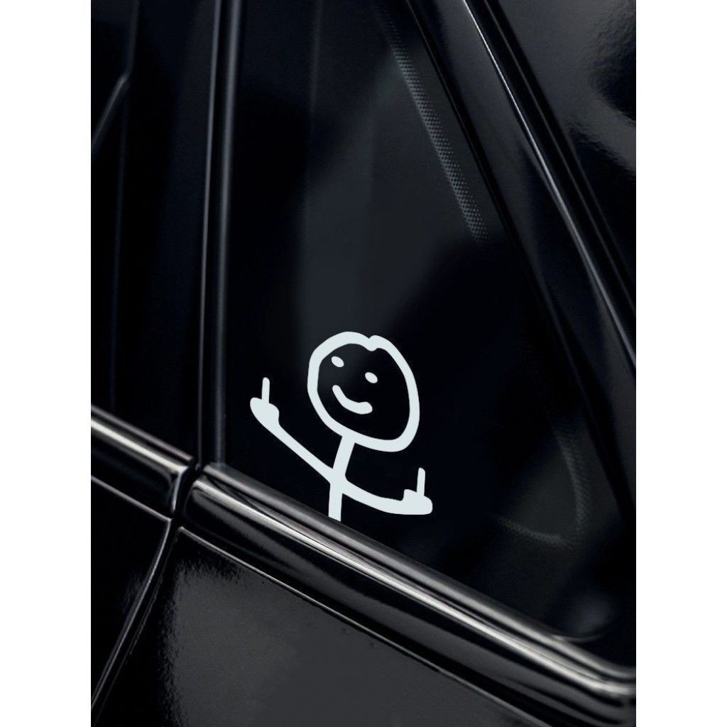 Matchman Despise the Villain Smiley Face Hands Vertical Middle Finger ...