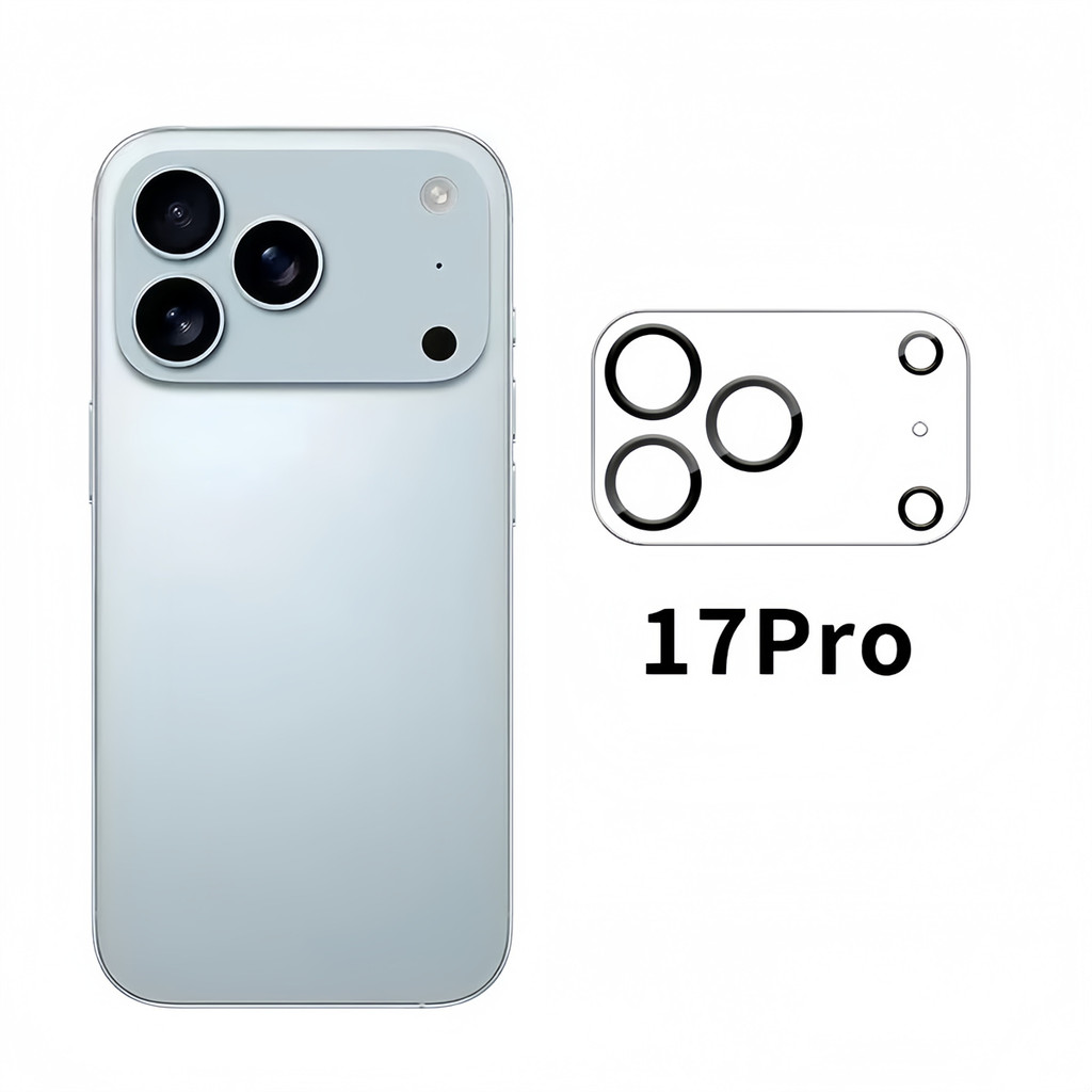 New For 17 HD Clear Lens Camera Protector Tempered Glass For iPhone 17 ...