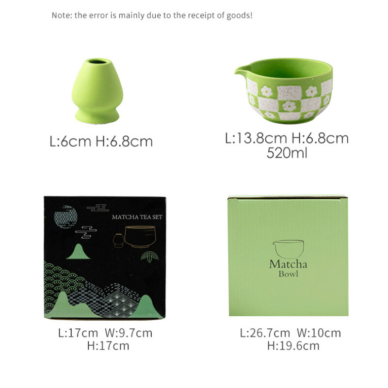 cute matcha bowl with spout chawan Cherry Blossom matcha whisk set Tea ...