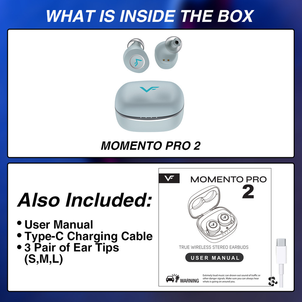 Momento Pro 2 Extra Bass ENC ANC True Wireless TWS Earbuds Dual Mic ...