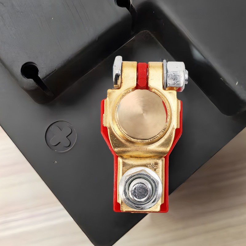 Car Battery Terminal Clamp - Quick Release Connector - Positive ...