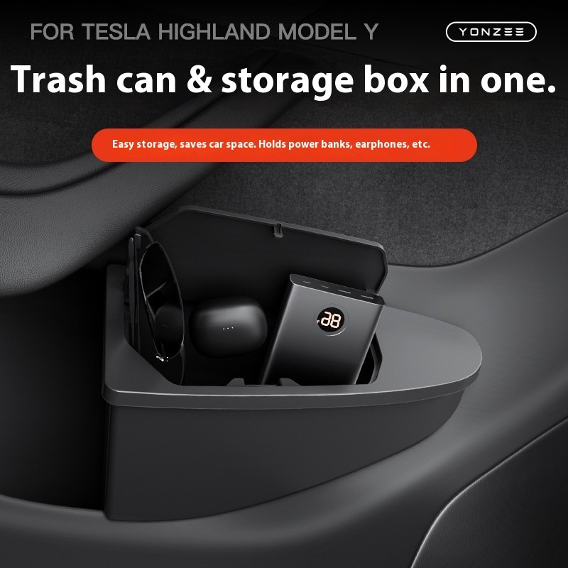 For Tesla Model 3 Highland / Model Y Juniper 2025 Door Storage Box ...