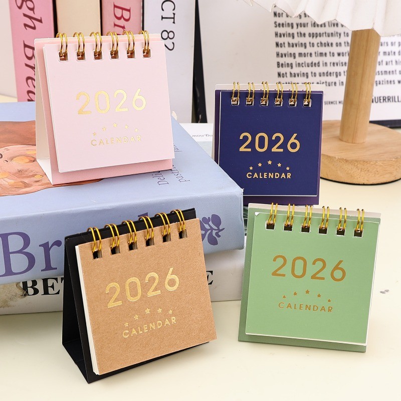 [ Happy New Year ]Simple Modern Desk Calendar - Desktop Decor - Office ...