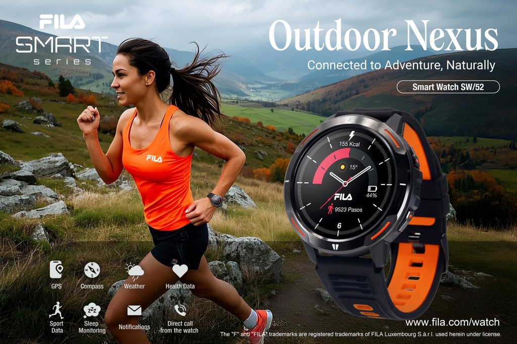 [NEW FUNCTION!] FILA Jam Tangan Pintar Smart Watch GPS SW/52 with Full ...