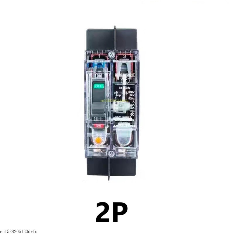 CHINT High Quality DZ15 Transparent Shell Molded Case Circuit Breaker ...
