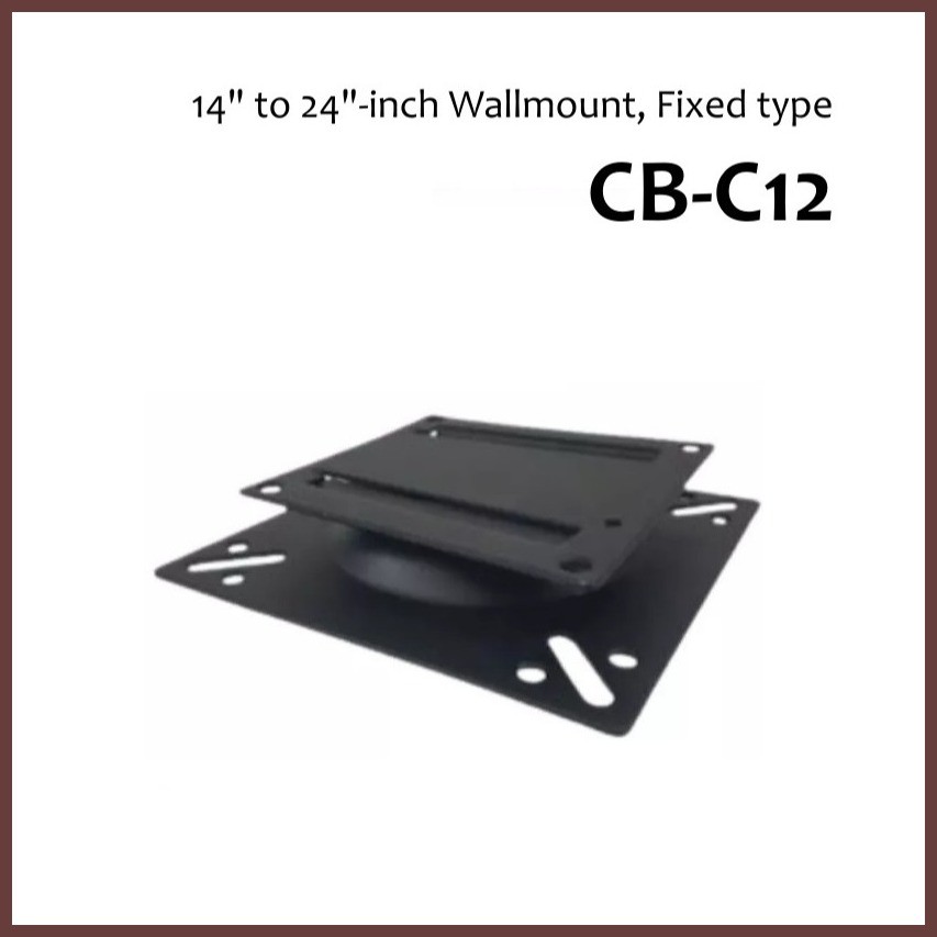 LCD/LED Monitor Bracket, 14" to 24"-inch Wallmount - Swivel type/Fixed ...