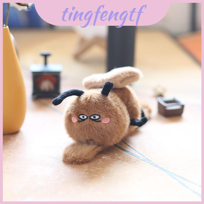 Cute Plush Unique Insect Toy Cockroach With Soft Short Fur And Action ...