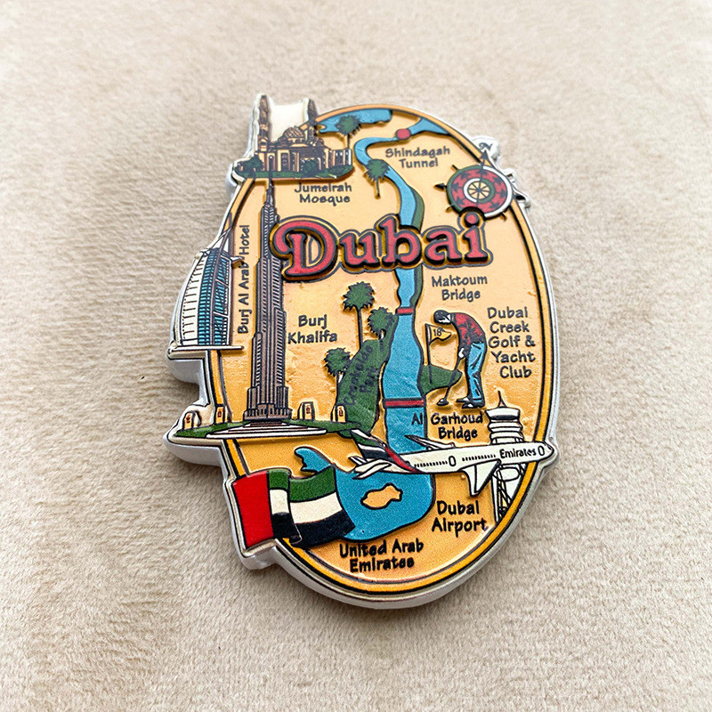 [Magnet] Dubai City Building Resin Magnet Refrigerator Magnet | Shopee ...
