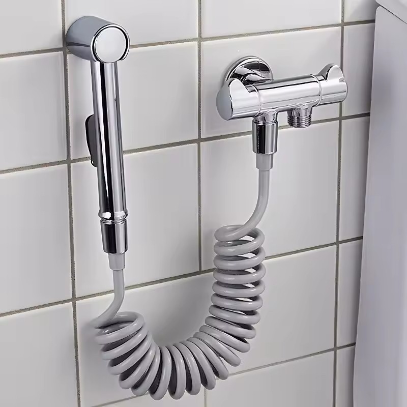 PVC Retractable Shower Hose Auto Rebound, High Pressure Resistant Anti ...