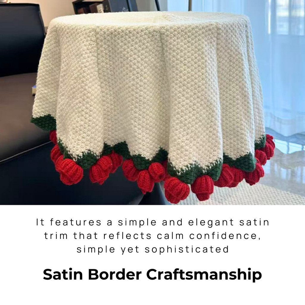 BeliBeli【Selimut Bunga】Selimut Ros Rose Blanket Flower Shaped Throw ...