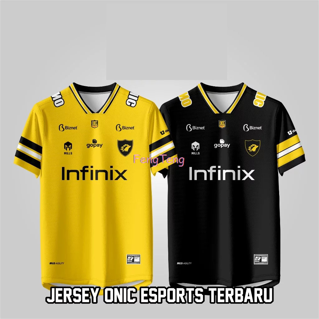 NEWEST ONIC ESPORT GAMING Jersey 2025 - 2026 (free custom nickname ...