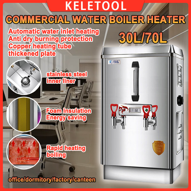 Large Capacity Commercial Electric Water Boiler Stainless Steel Auto ...