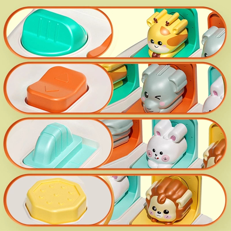 Baby Pop Up Toys Hide and Seek Animal Animal Pop up Switch Box Baby ...