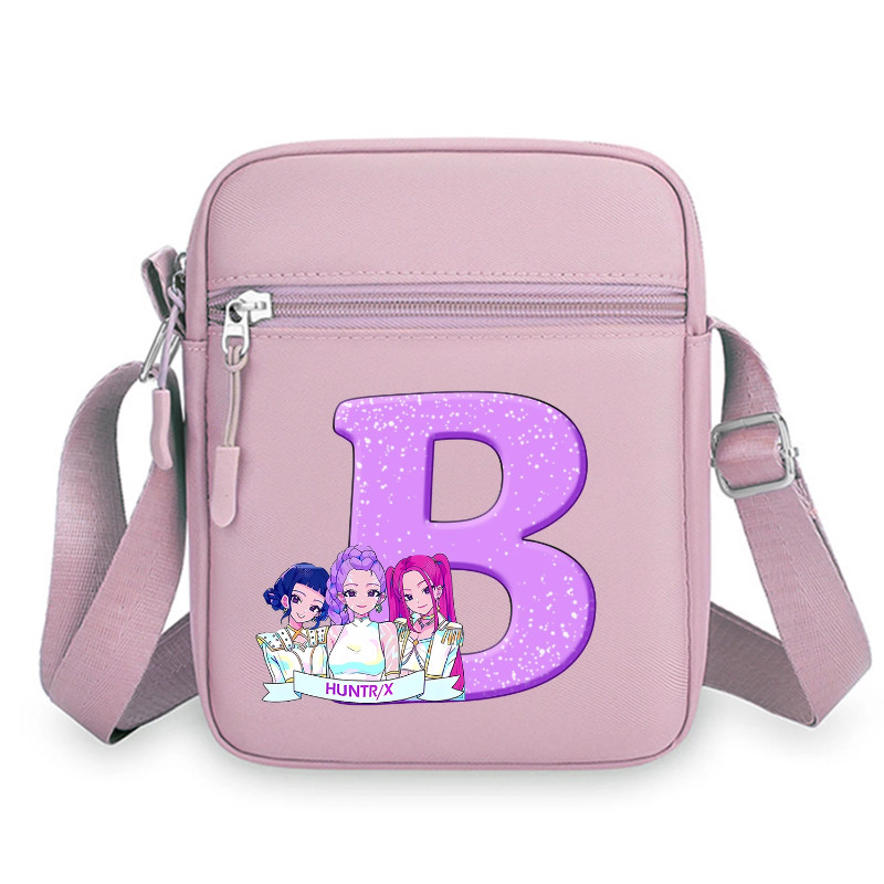 Kpop Demon Hunters New Shoulder Bag A-Z Letter Crossbody Bags Girl ...