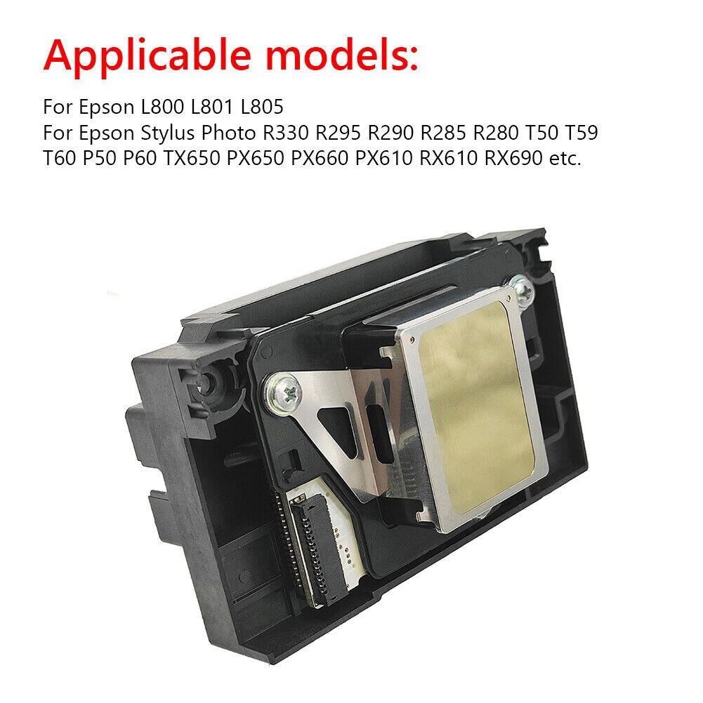 PAIT. Ready Stock Color Print Head Printhead Replacement For R330 L800 ...