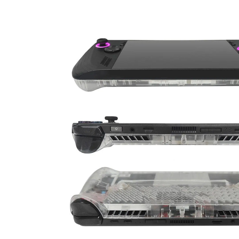 Transparent Back Plate For Rog Ally X DIY Replacement Shell Case Set ...