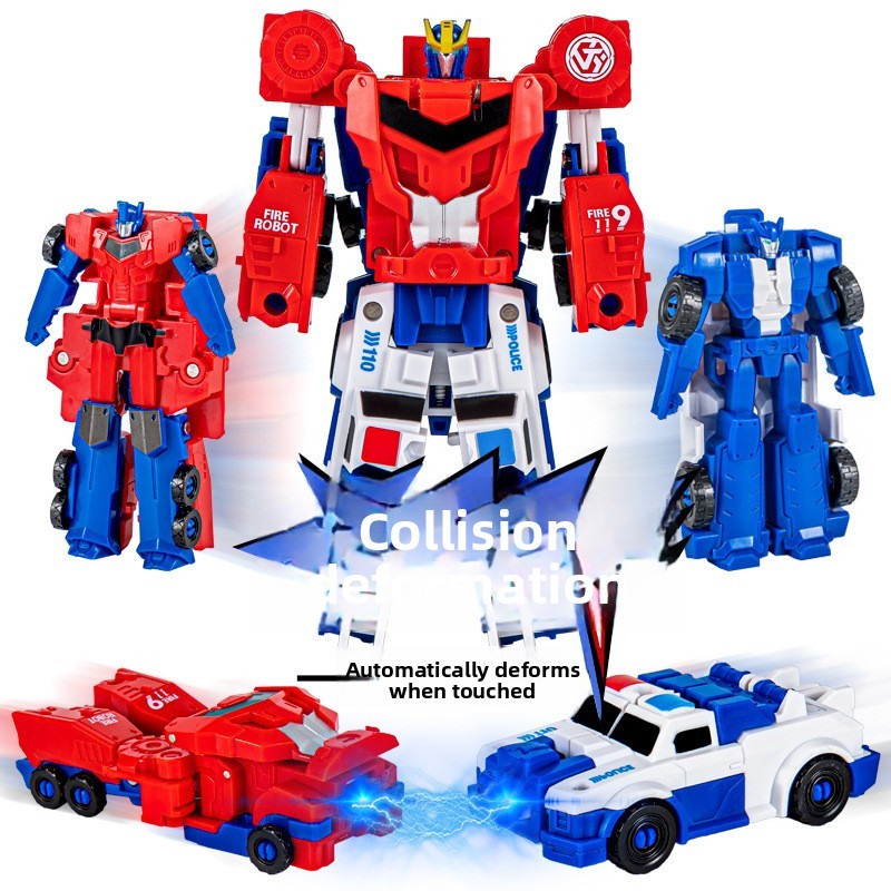 Magnetic Boys Robot Model With Deformation And Force Control For Toy ...