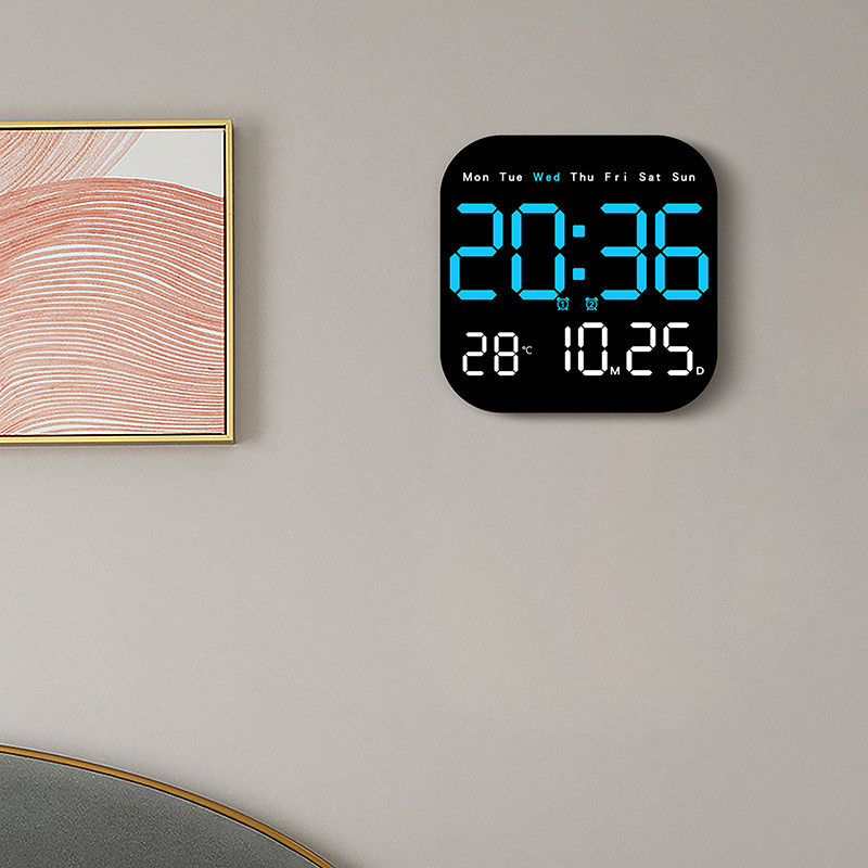 New product multi-function clock LED electronic clock, living room ...