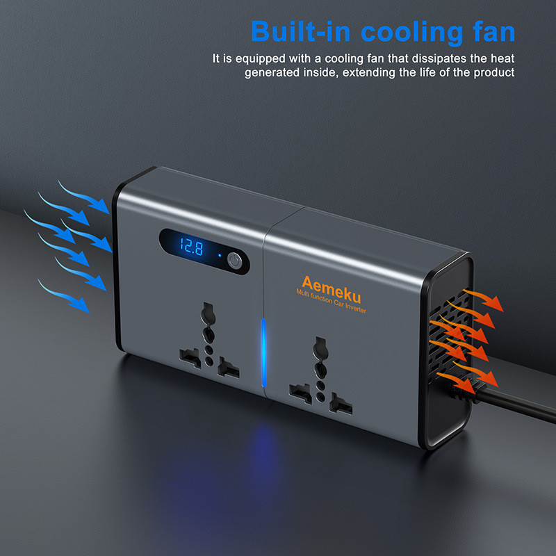Car Inverter 200W/400W Inverter converts car power to home power 12V ...