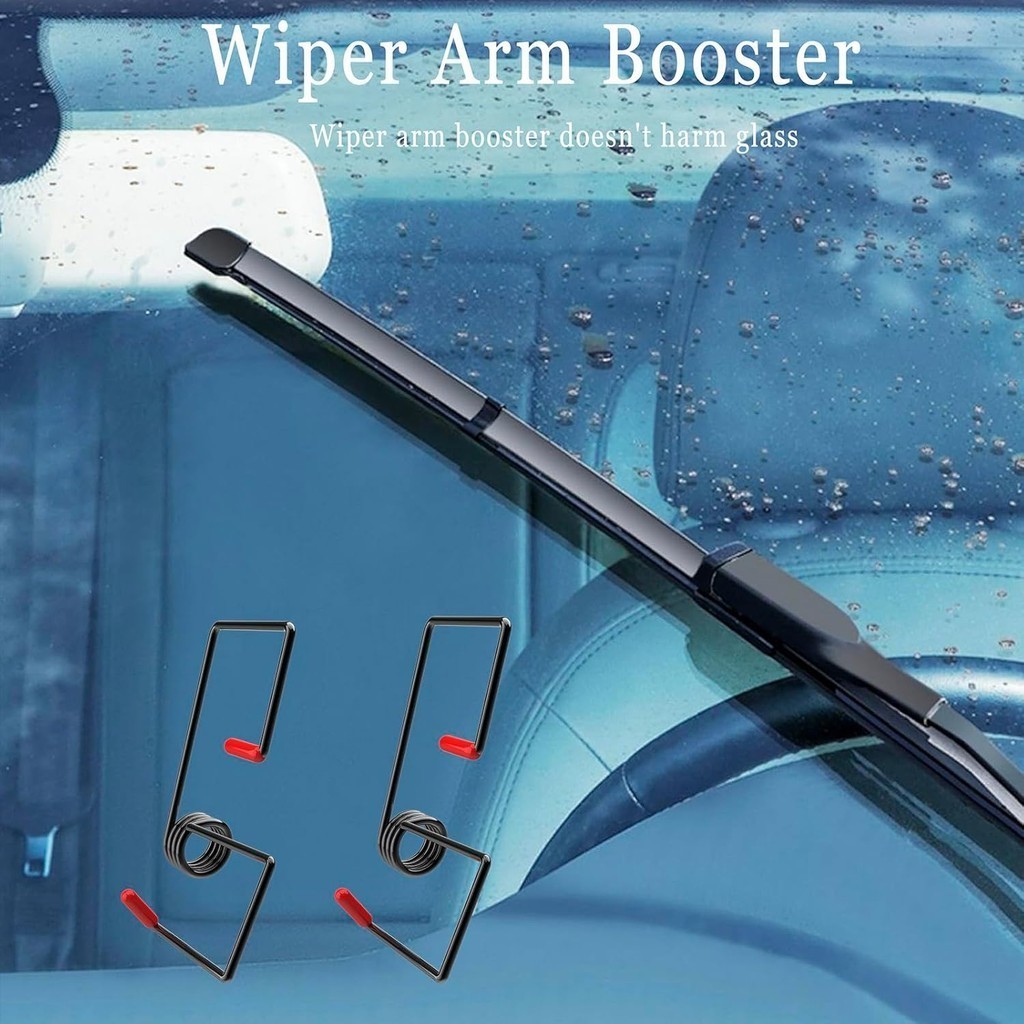 2pcs Car Wiper Booster Spring Universal Intelligent Wiper Arms Alloy ...