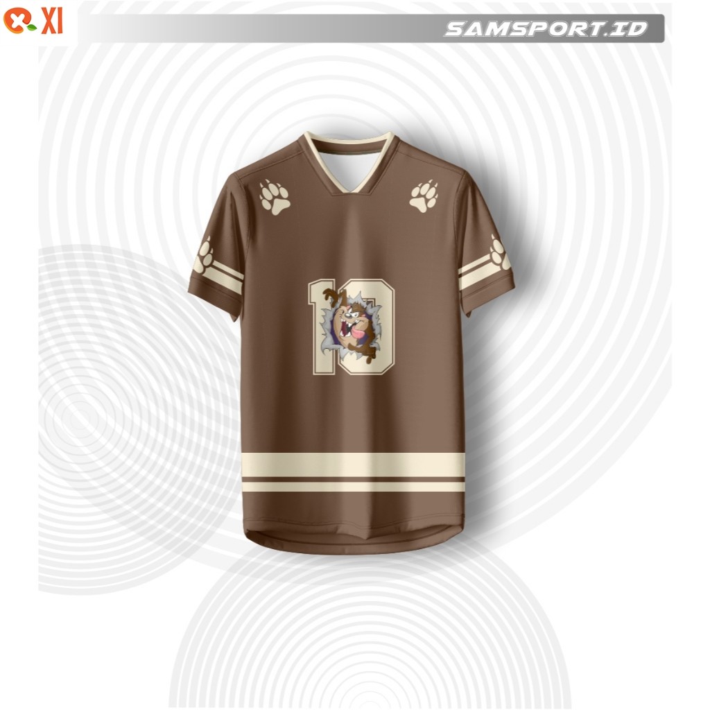 Jersey Streetwear NFL / Gratis Pasang Nomor / Jersey Taz Mania/ Jersey ...