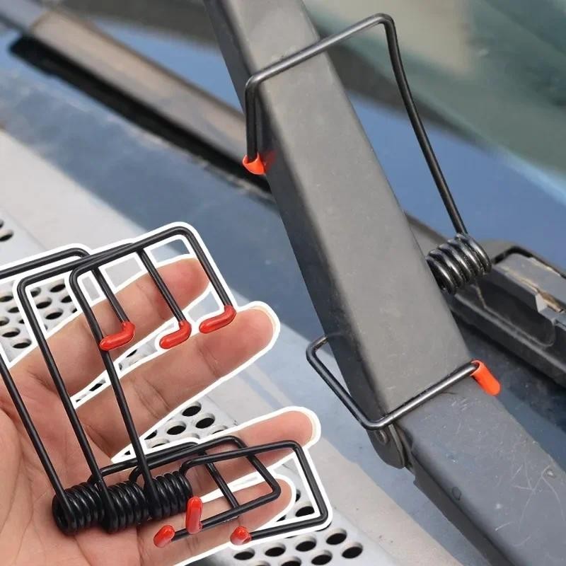 2pcs Car Wiper Booster Spring Universal Intelligent Wiper Arms Alloy ...