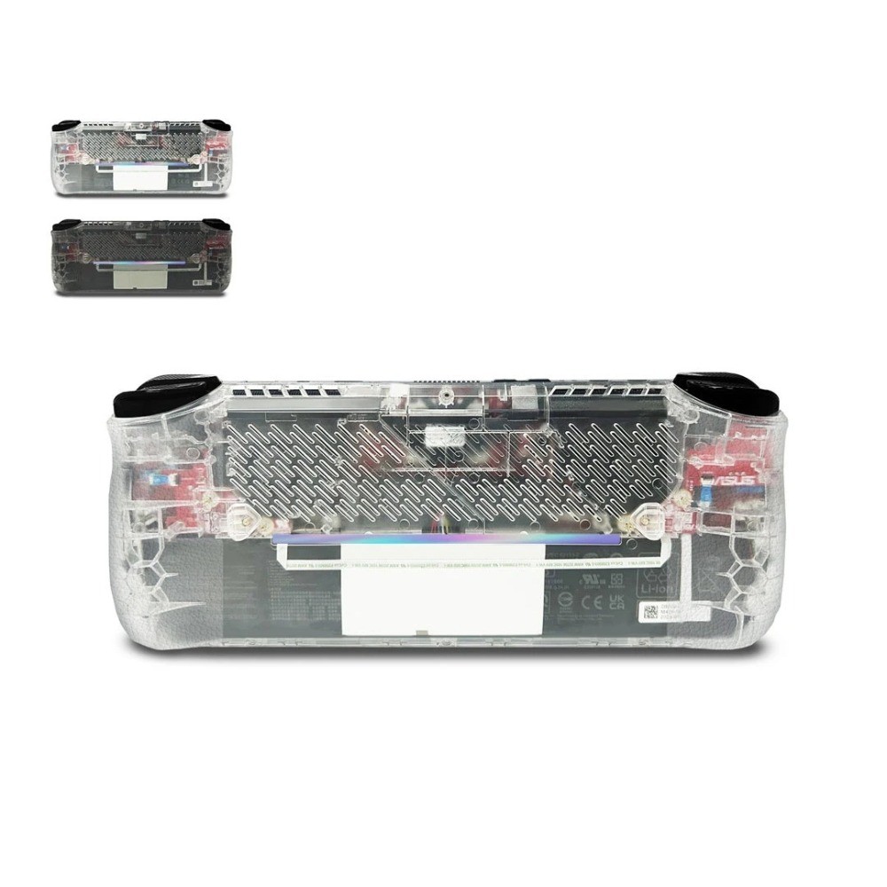 Transparent Back Plate For Rog Ally X DIY Replacement Shell Case Set ...
