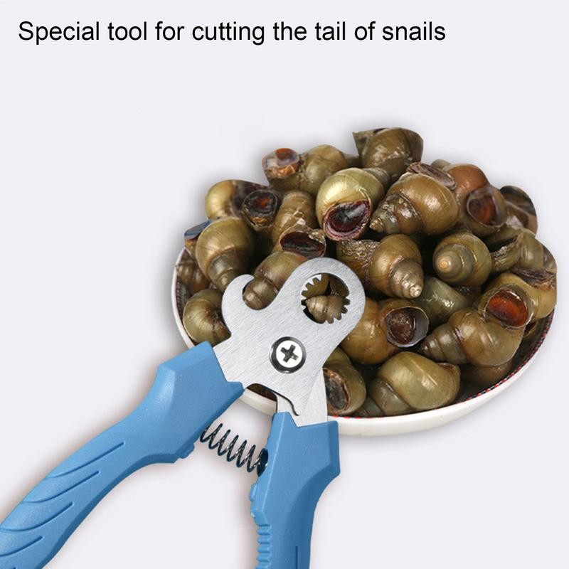 Snail Scissors Non-slip Stainless Steel Professional Snail Cutter ...