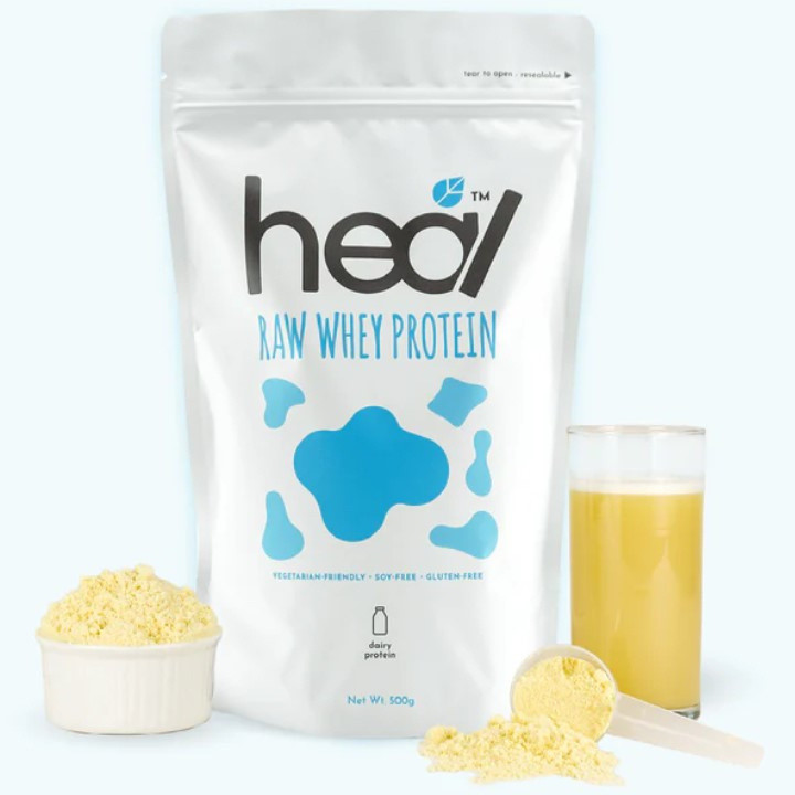 HEAL Raw Protein Isolate Unflavored Vegan Pea Protein Plant Based ...