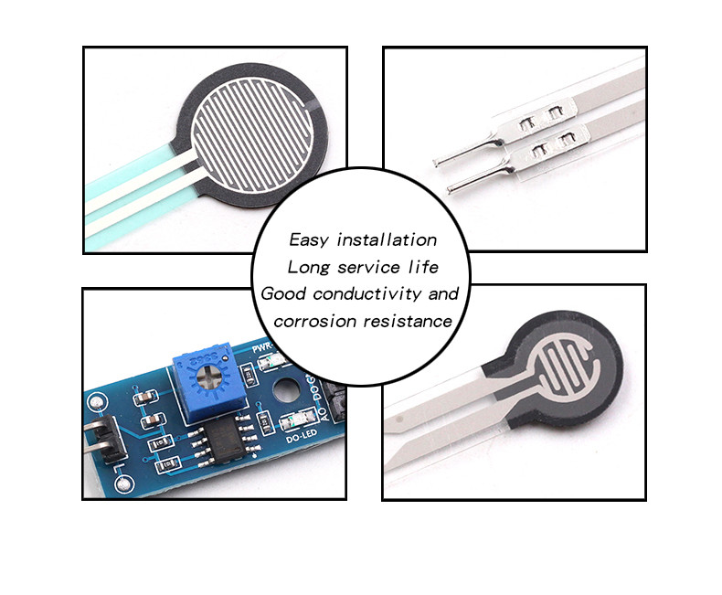 FSR402 RFP602 Resistive Thin Film Pressure Sensor Module Force ...
