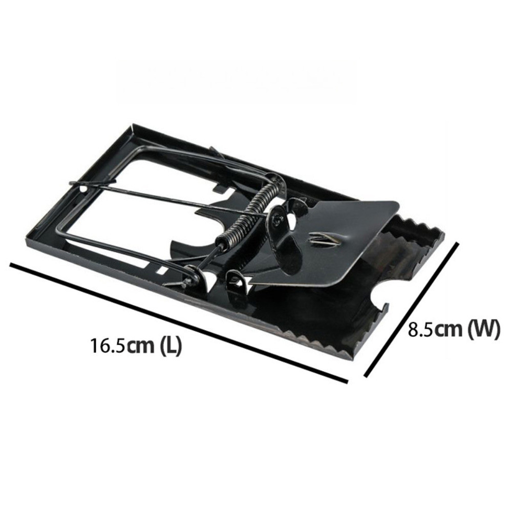 Iron Mouse Trap Plate Clip Spring Clip Household Metal Trap Mouse and ...