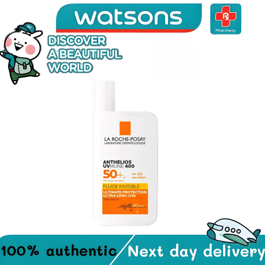 La Roche-Posay ANTHELIOS UVMUNE 400 Fluide Invisible SPF50+ NON ...