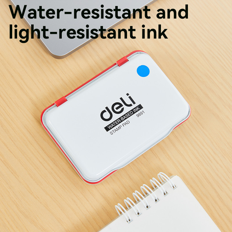 Deli Stamp Pad No.0 Pad Setem Ink Pad Dakwat Office Stationery (Black ...