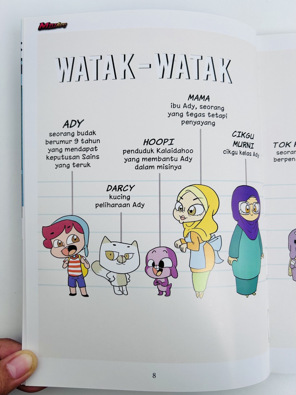 Misi Ady Buku Komik Untuk Kanak Kanak Membaca Bahasa Melayu 136 Muka ...