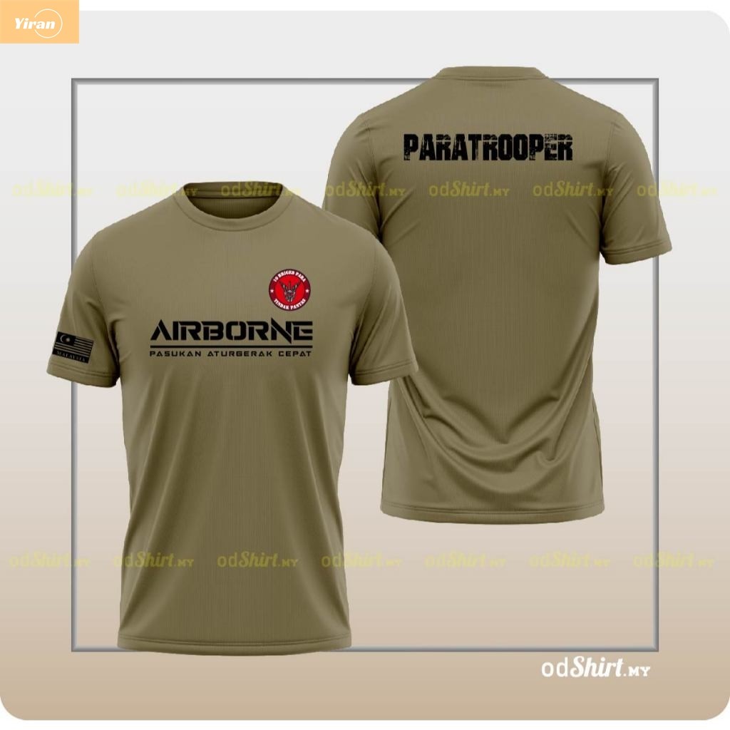 Baju 10th Parachute Brigade Airborne Paratrooper Inner Askar Microfiber ...