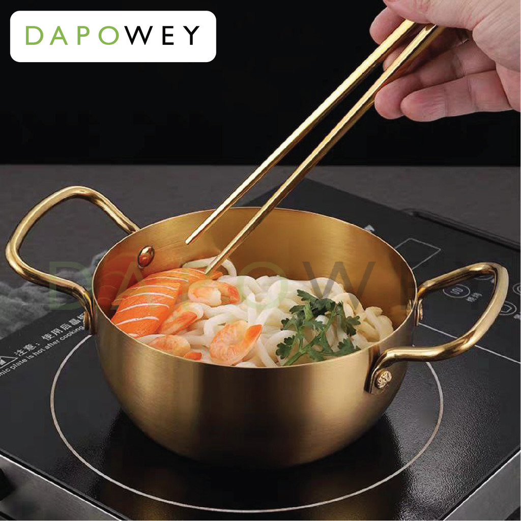 DW Periuk Masak Maggi Mee Sup Korean Ramen Gold Cooking Pot Noodles ...