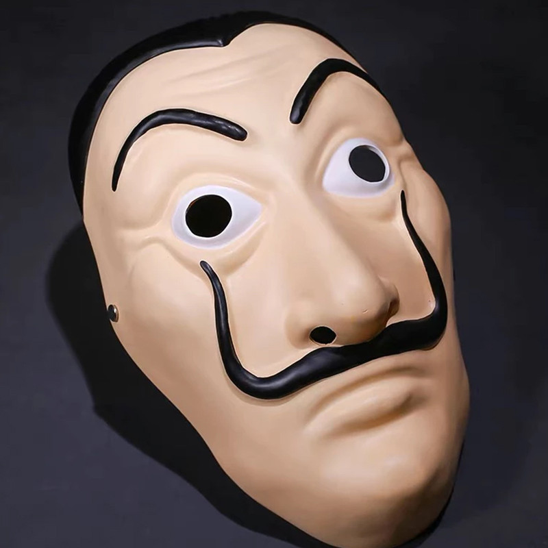 Salvador Dli Mask Cosplay Props Money Heist The House of Paper La Casa ...