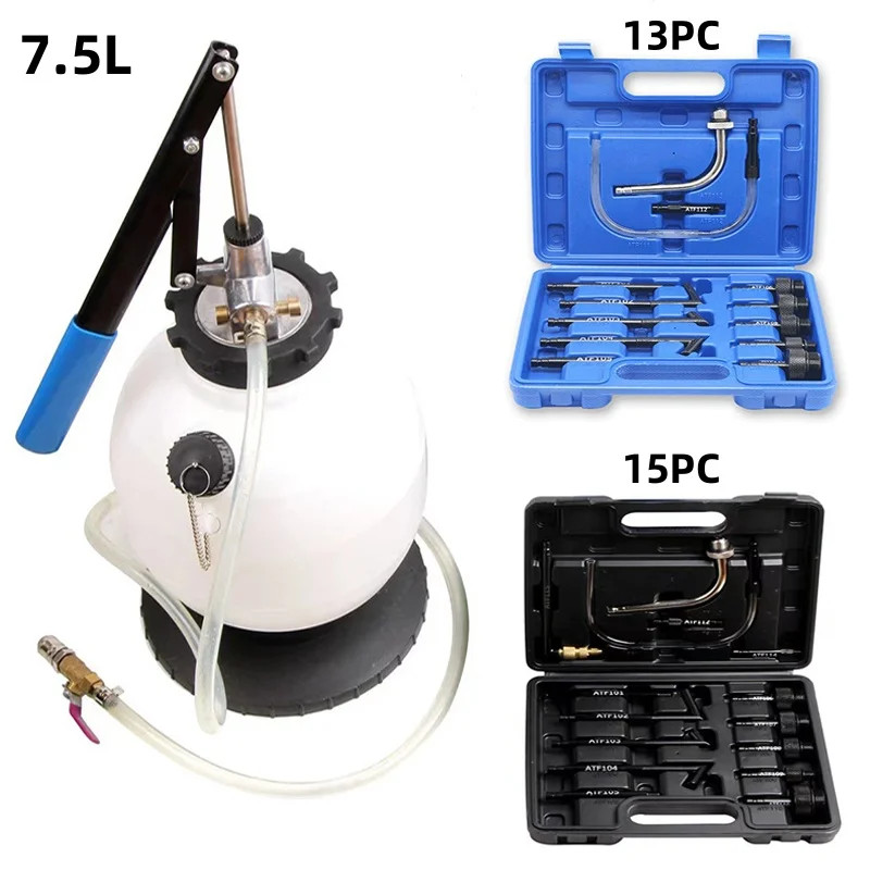Transmission Fluid Pump ATF Fluid Transfer Filler 7.5L Filler Hand Pump ...