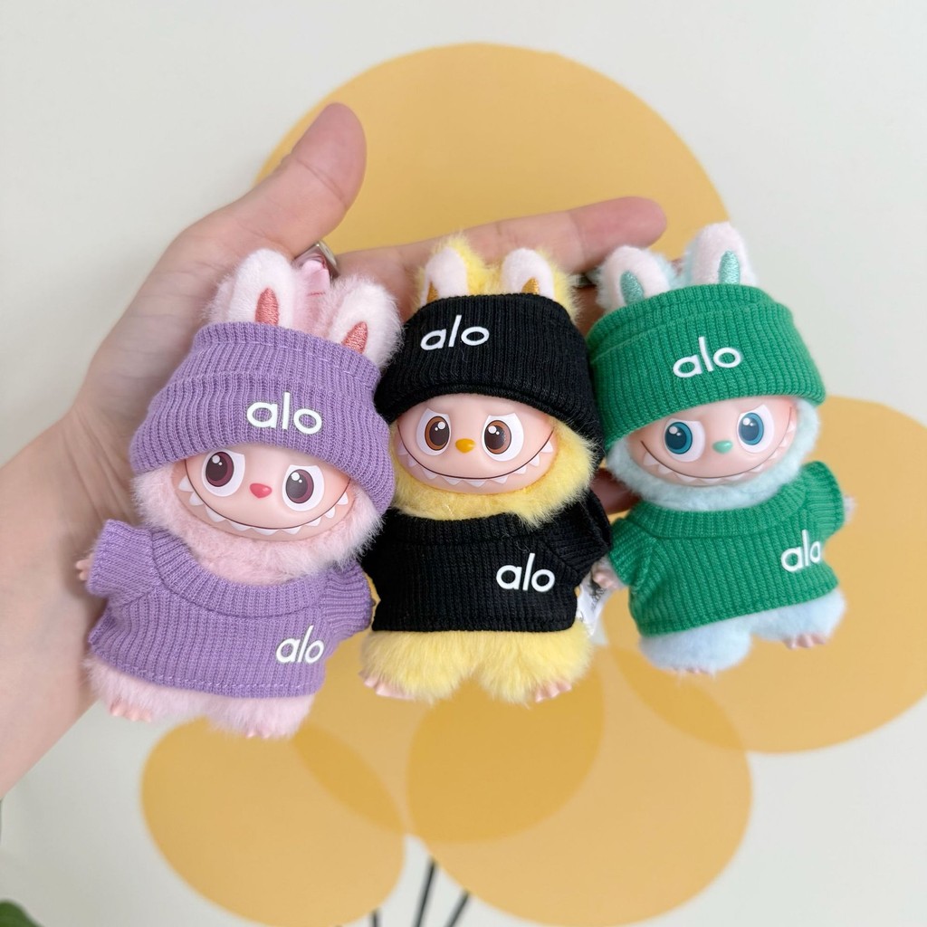 10cm Mini Version 4.0 Labubu Clothes Vinyl Plush Mystery Box alo Set ...