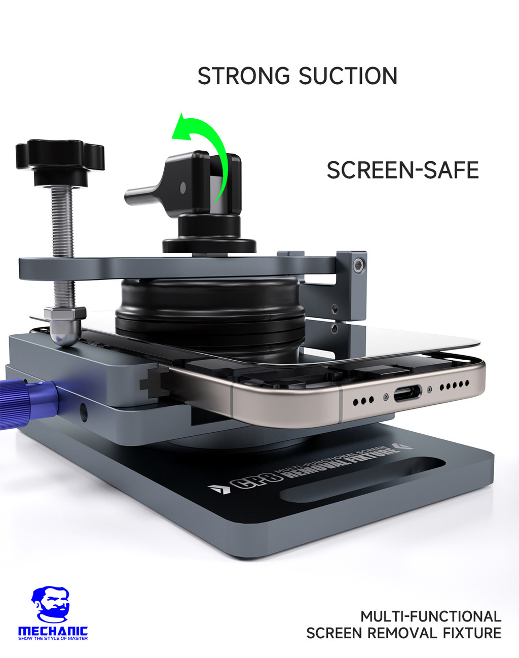 MECHANIC CP8 Multi-Functional Screen Separation Rotating Fixture Screen ...