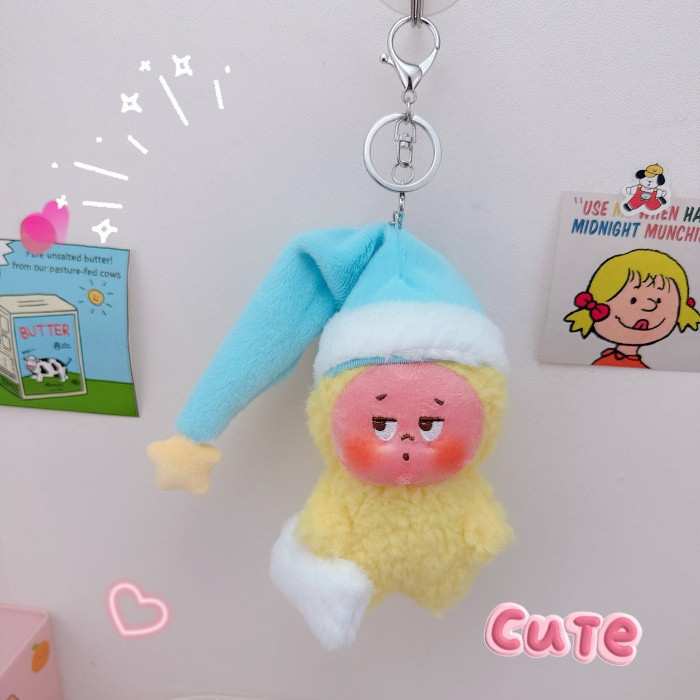 Influencer Bubble Matt Starman Keychain Pendant Creative Plush Doll ...
