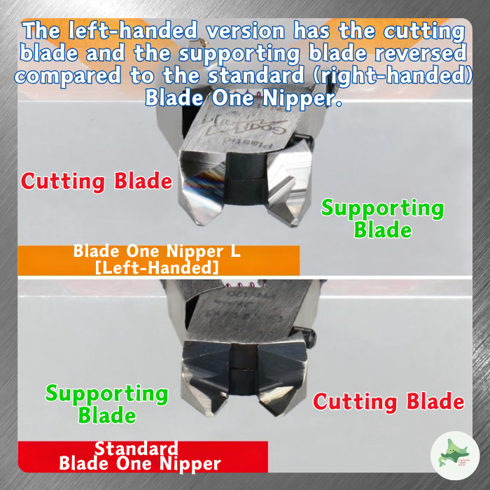GodHand Blade One Nipper L GH-PN-120-L – Left-Handed Hobby Side Cutter ...
