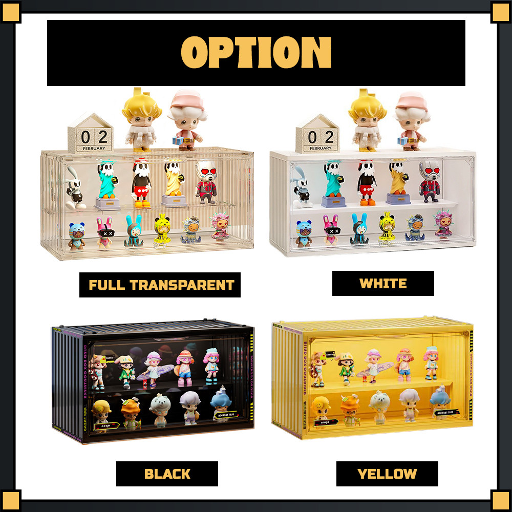 [1PC] Encora Kotak Kotak Koleksi Mainan Stackable Figurine Blind Box ...