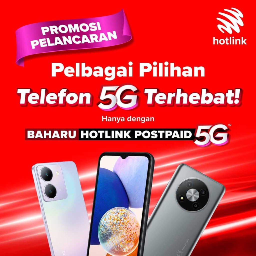 Realme 14x 5G Smartphone 8GB RAM+128GB ROM | Hotlink Postpaid 70 12-Month Contract Plan ...