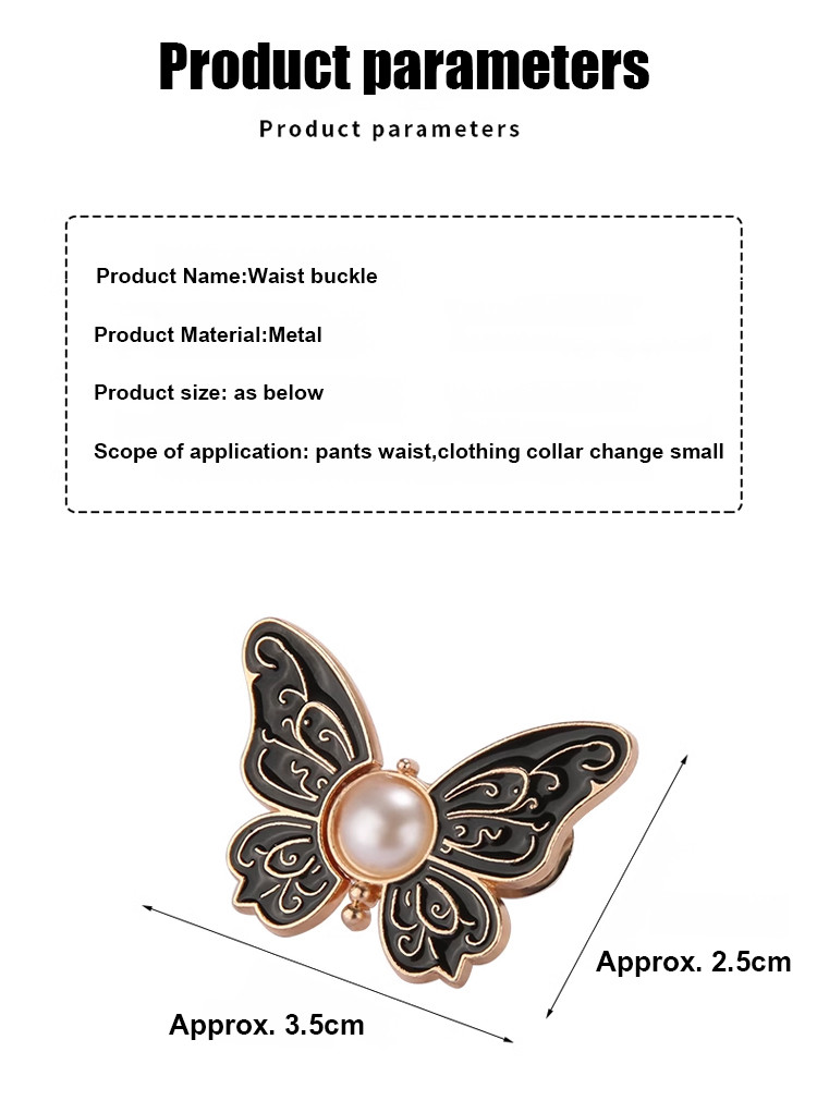 💕No Nails and No Seams💕New Style Butterfly Waist Buckle Buckle Pants ...