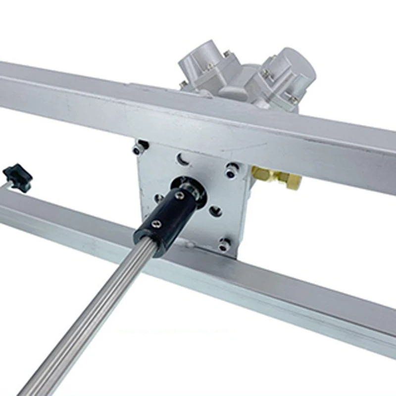 1/4HP Pneumatic /Electric Disperser Horizontal Plate IBC Ton Bucket ...