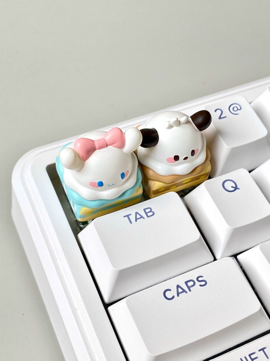 Sanrio Keycaps MX Switch Cute 3D Mechanical Resin Keycaps ESC DIY ...