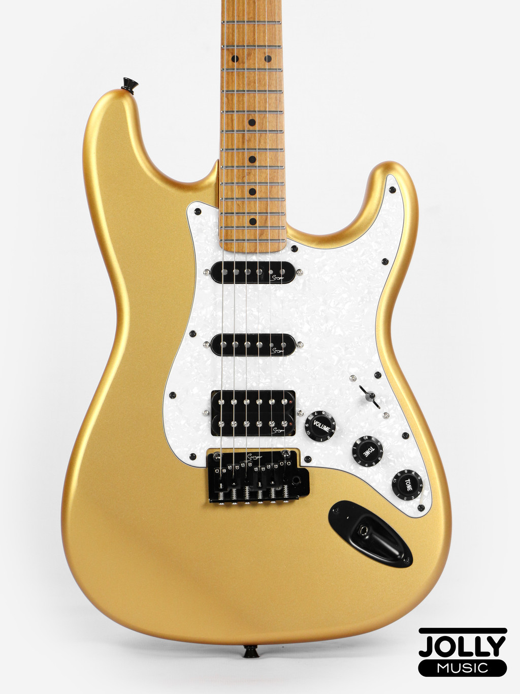 Smiger L-G2 MAX Alder Body HSS Strat Electric Guitar Alnico Stainless ...